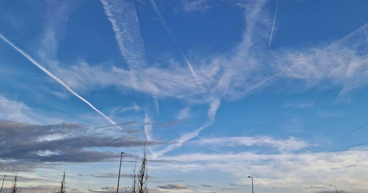 The Sky Above ZF Factory · Pancevo · Serbia · SE Europe · Nov. 20, 2025 ...